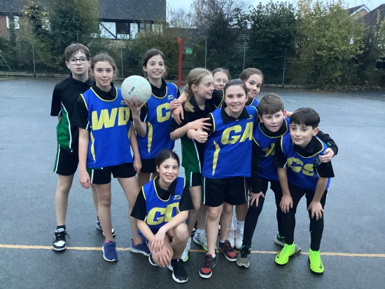 East Farleigh Primary School - Our Netball Team